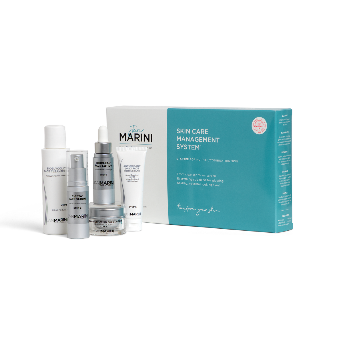 Jan Marini Starter Sun Care Management System Normal/Combo – Ashley ...