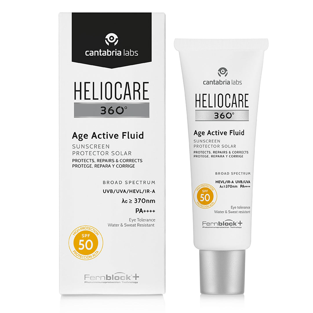 Heliocare® 360° Age Active Fluid SPF 50 - 50ml – Ashley House Aesthetics
